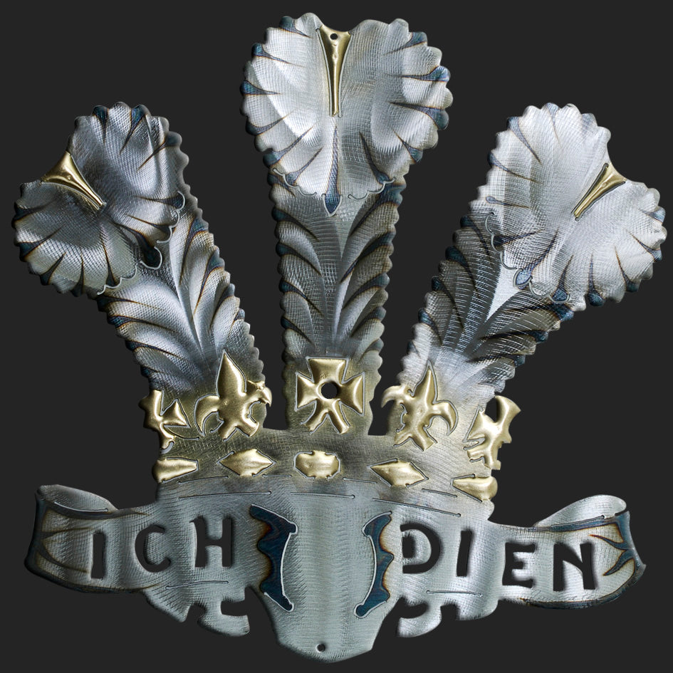WELSH FEATHERS METAL WALL ART – www.richardpell.com